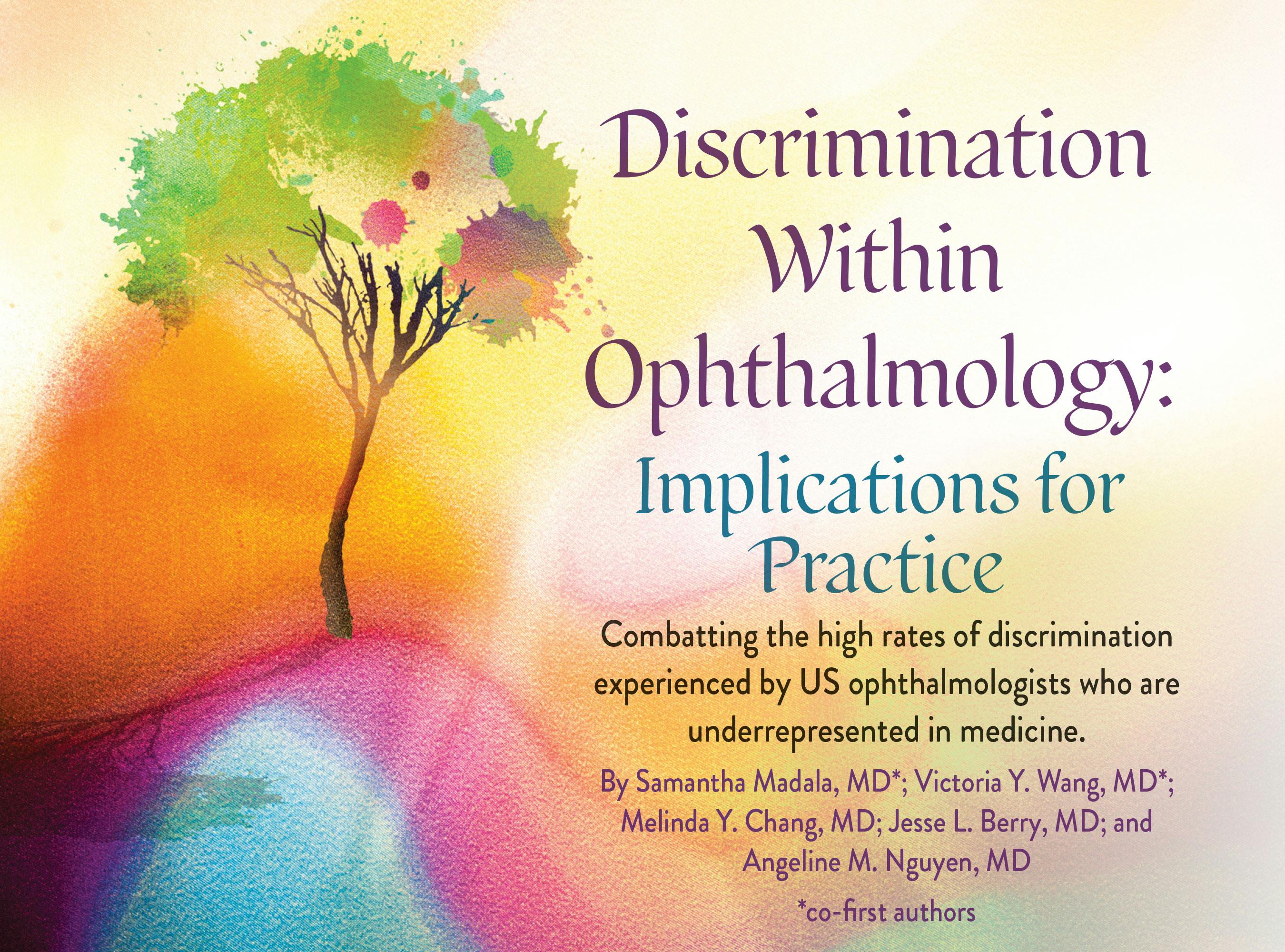 Discrimination Within Ophthalmology: Implications for Practice - Retina ...
