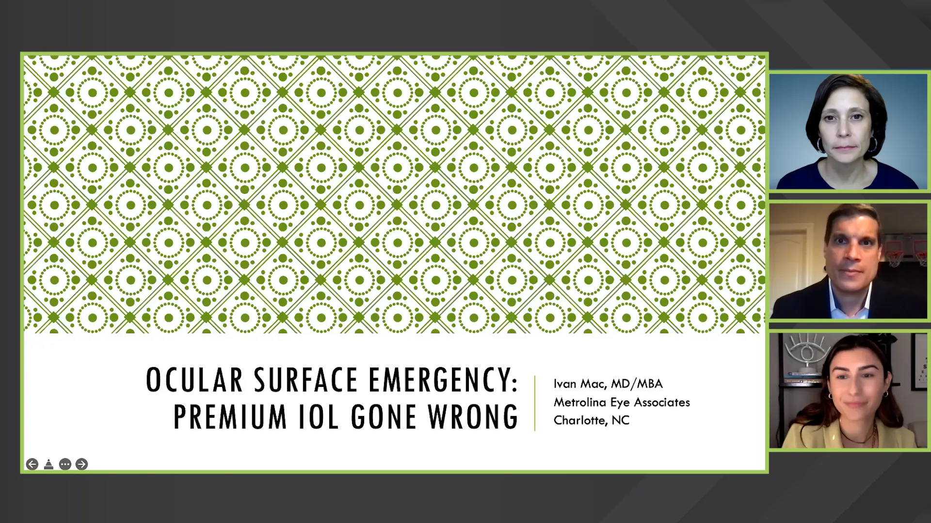 Ocular Surface Emergency: Premium IOL Gone Wrong - Eyetube