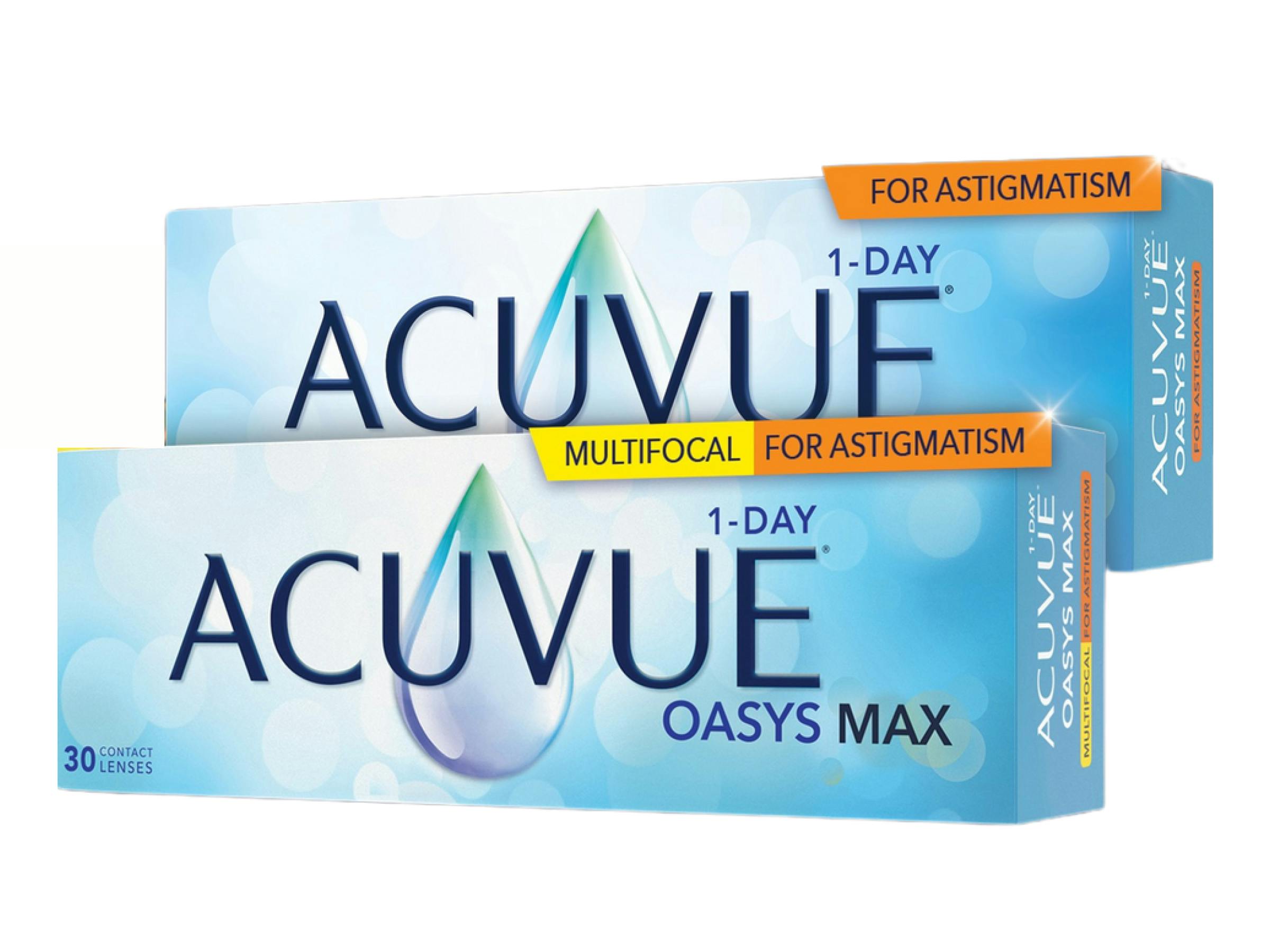 J&J to Present New Data Demonstrating Superiority of Acuvue Oasys Max 1-Day for Astigmatism at ...