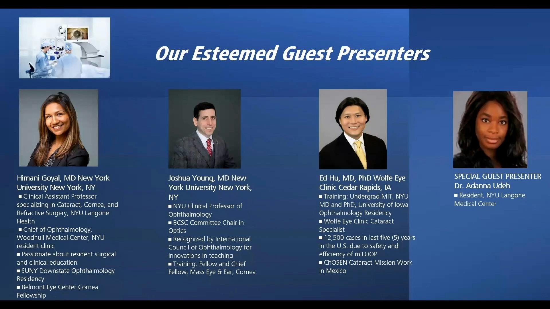 How Adding ZEISS miLOOP Can Benefit Your Residency Program and Private ...