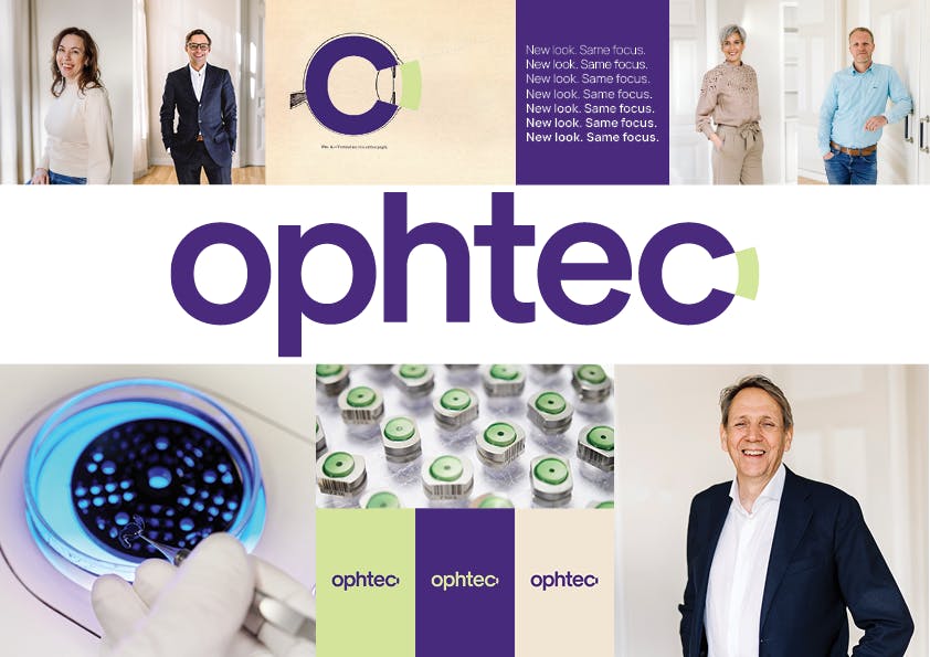 Ophtec Celebrates 40 Year Anniversary with New Brand Identity - Eyewire+