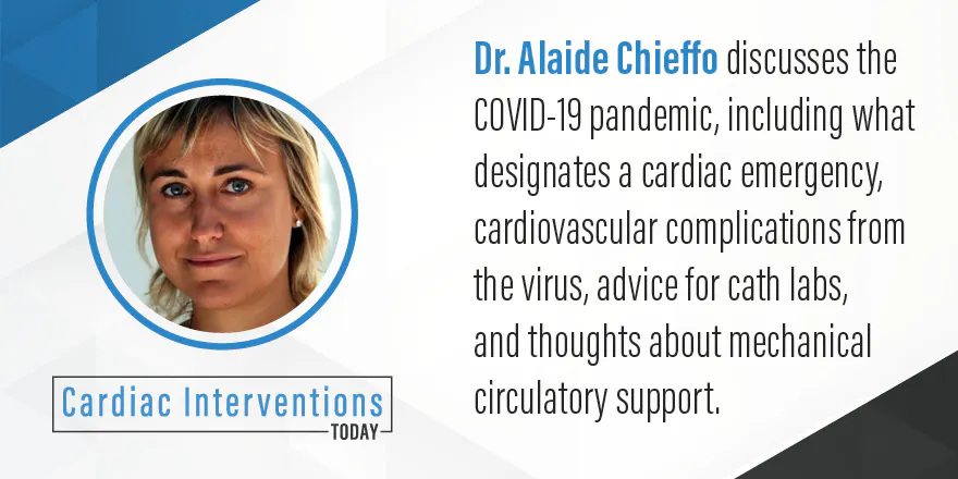 An Interview With Alaide Chieffo, MD - Cardiac Interventions Today