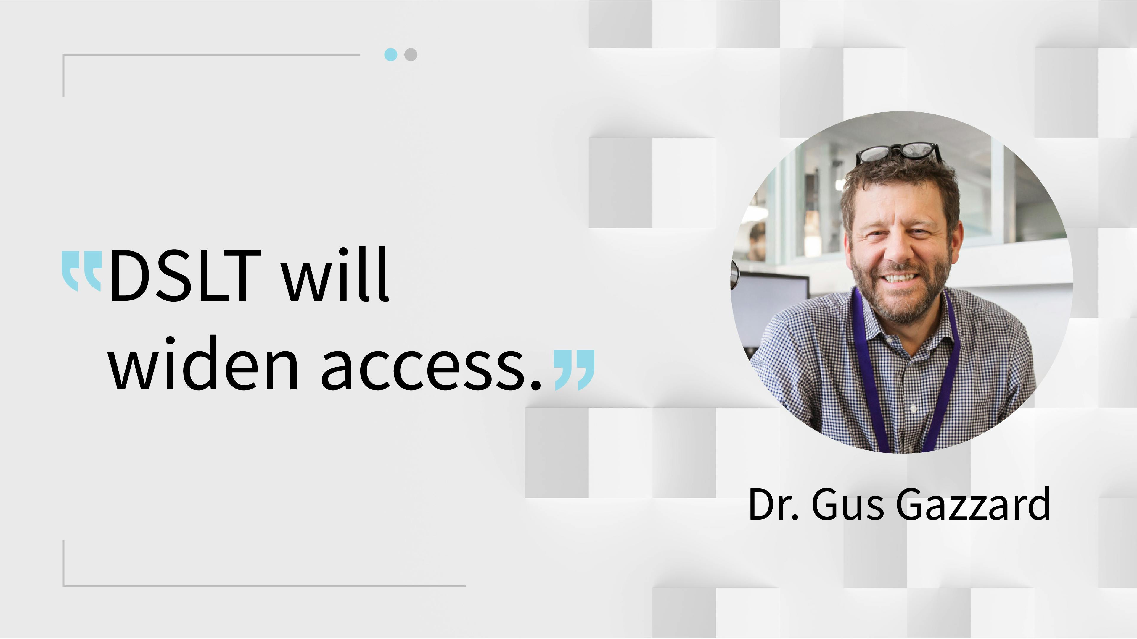 Prof. Gus Gazzard shares his thoughts on the potential impact DSLT will ...
