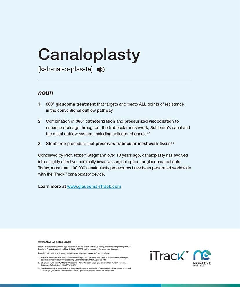 Iris Bombe, Synechiae, and High IOP - Glaucoma Today