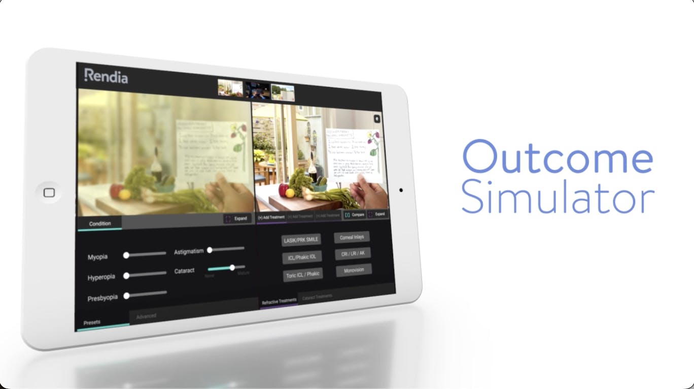Introducing Rendia’s Outcome Simulator - Eyetube