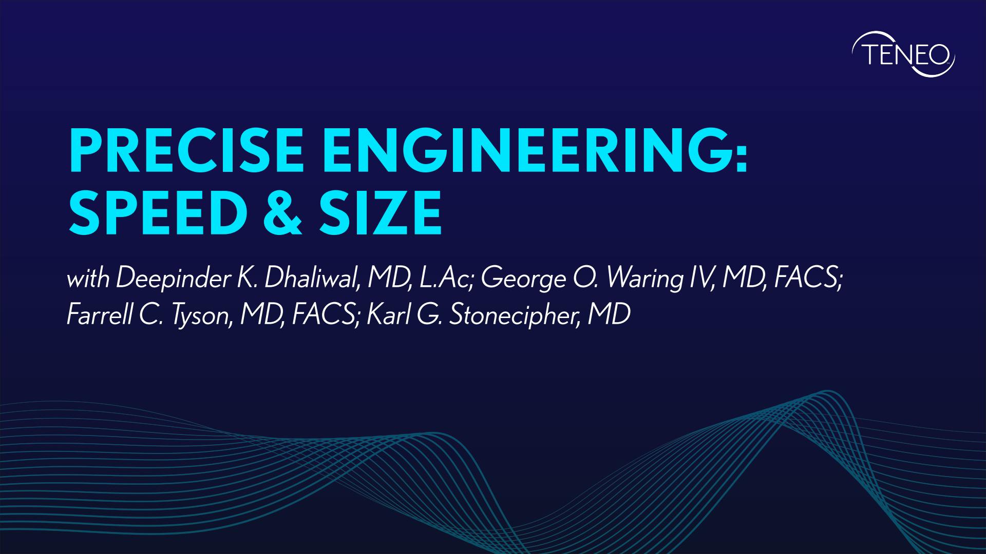 Precise Engineering: Speed and Size - Eyetube