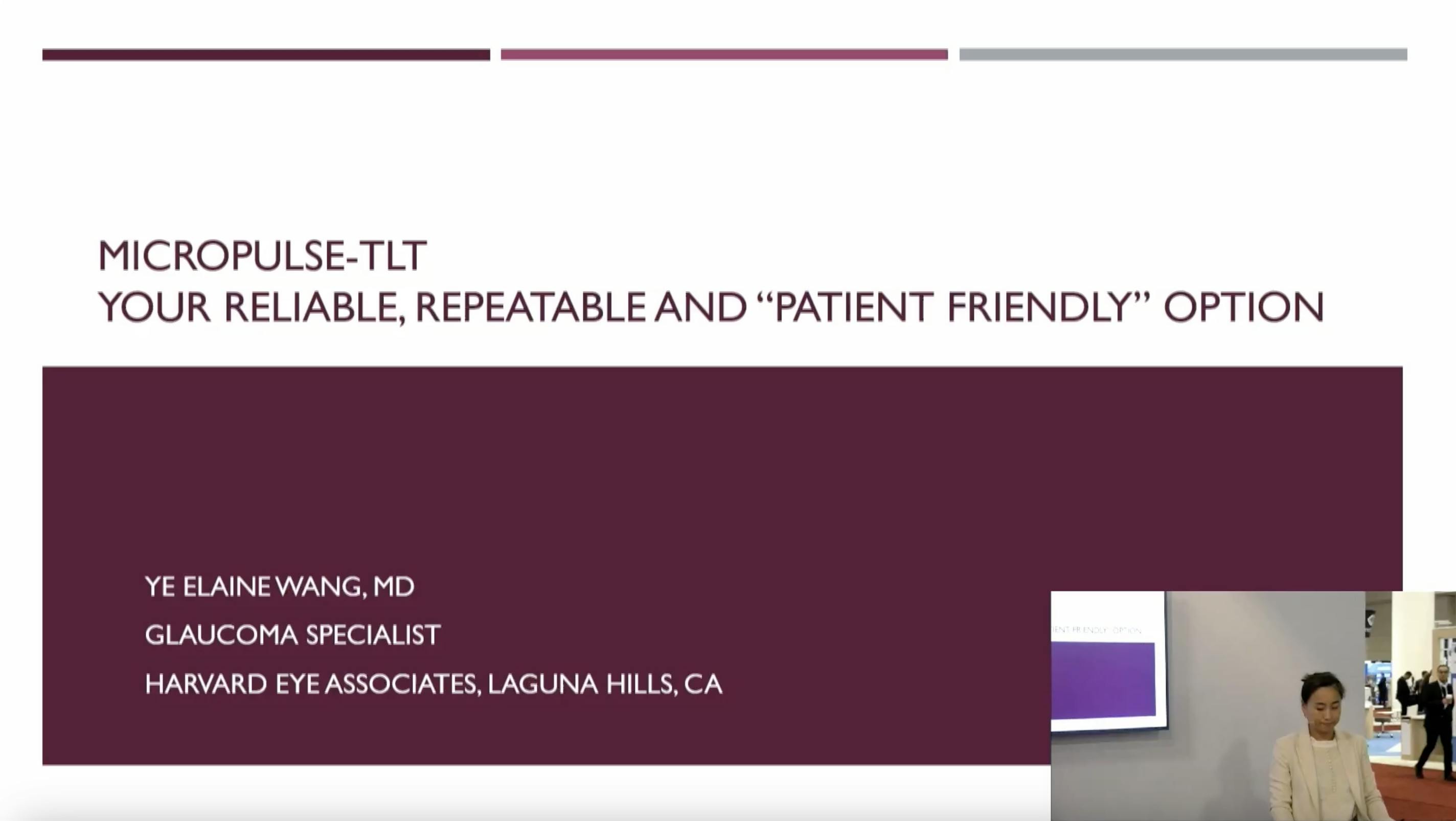 Your Reliable, Repeatable, & “Patient Friendly” IOP Reduction Option - Eyetube