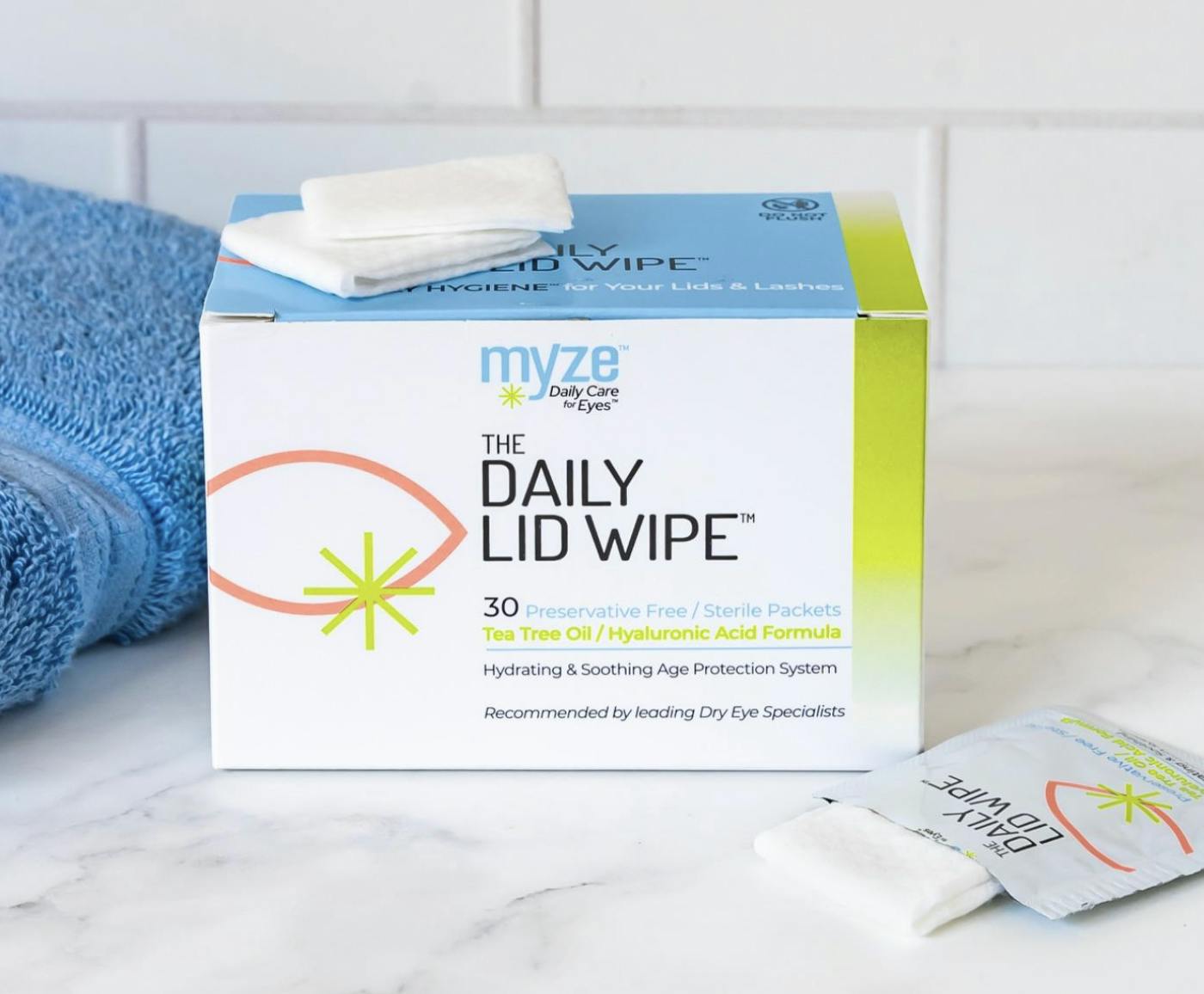 Myze Launches 'The Daily Lid Wipe' for Eyelid Hygiene - Eyewire+