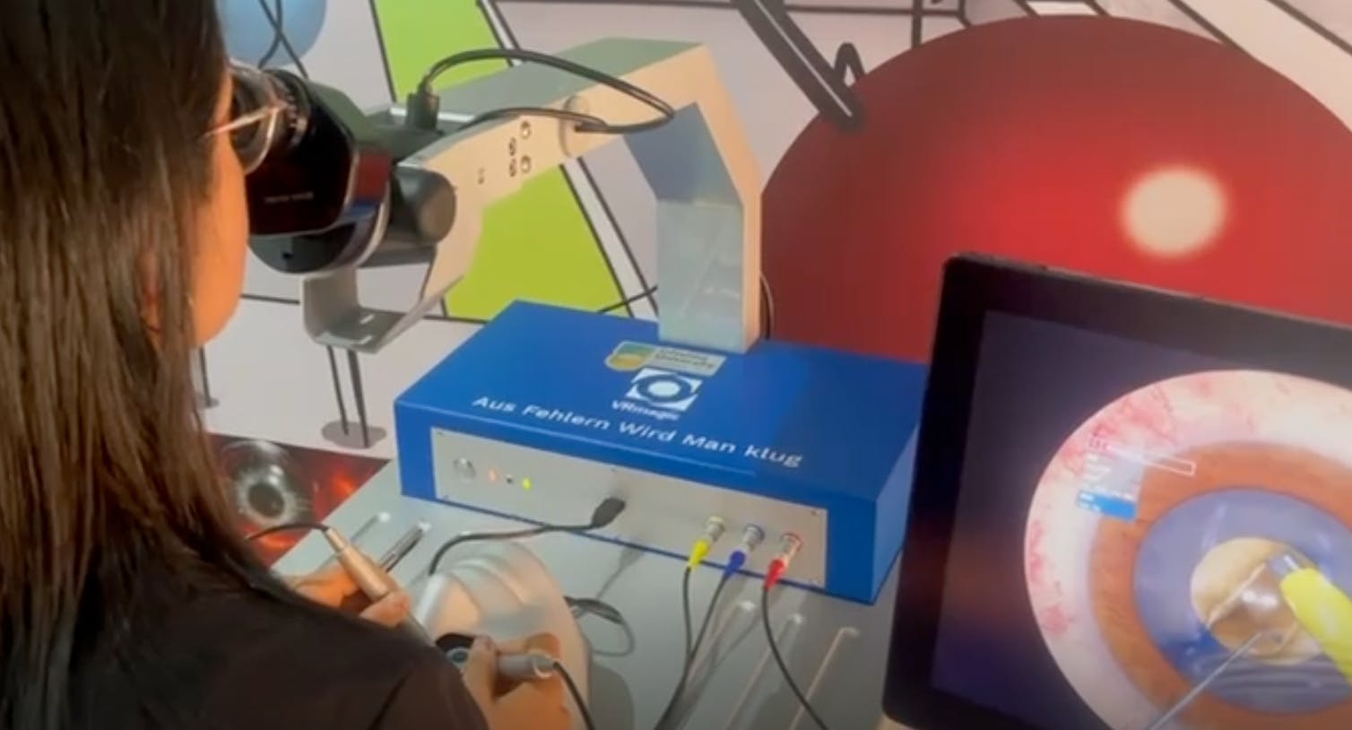 High-Fidelity Cataract Simulation at Oftalmo University - Eyetube