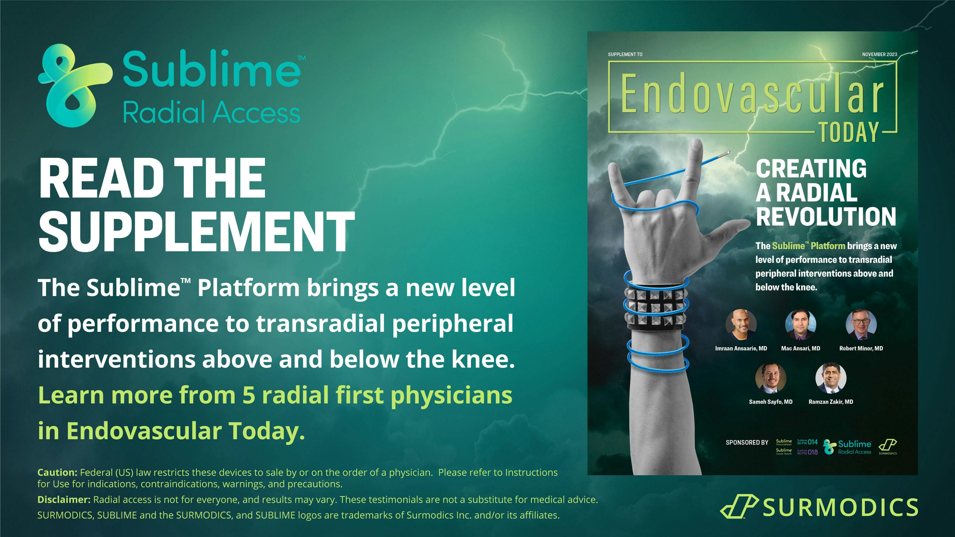 Indications for Use - Endovascular Today