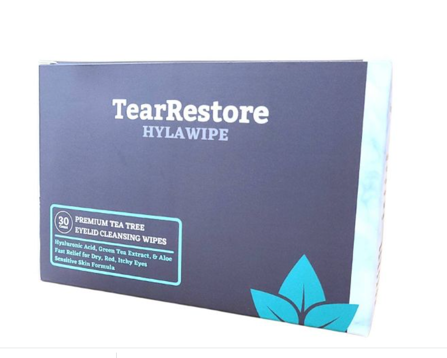 TearRestore’s Thermal Mask & HylaWipe Tea Tree Eyelid Wipes Now ...