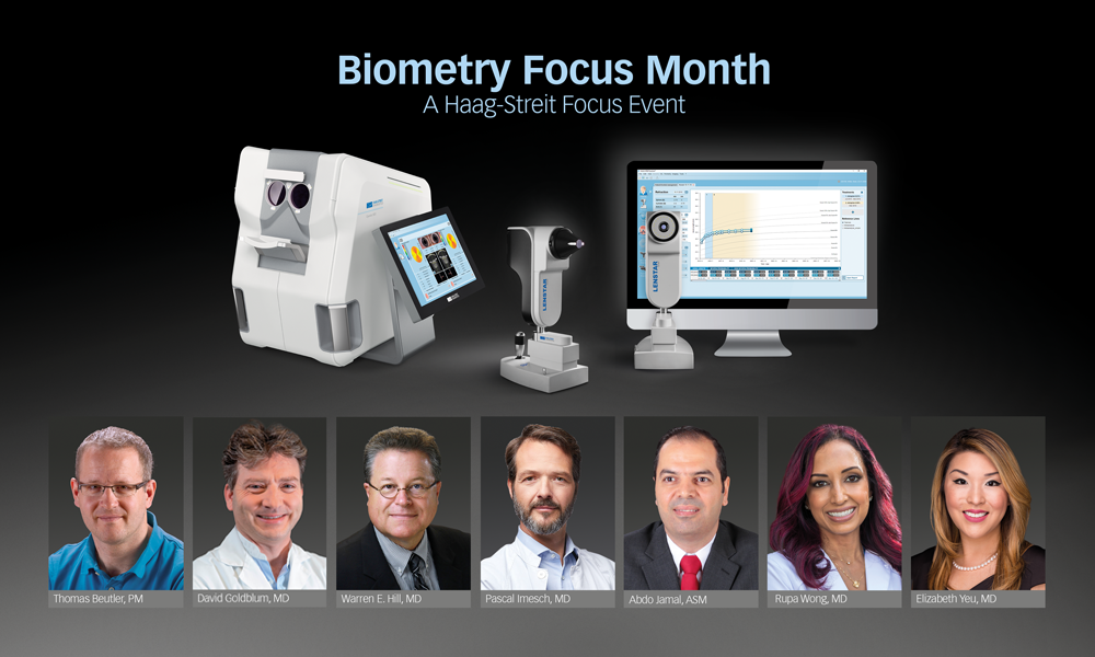 Haag-Streit to Host a Series of Educational Webinars as Part of its Biometry Focus Month in ...