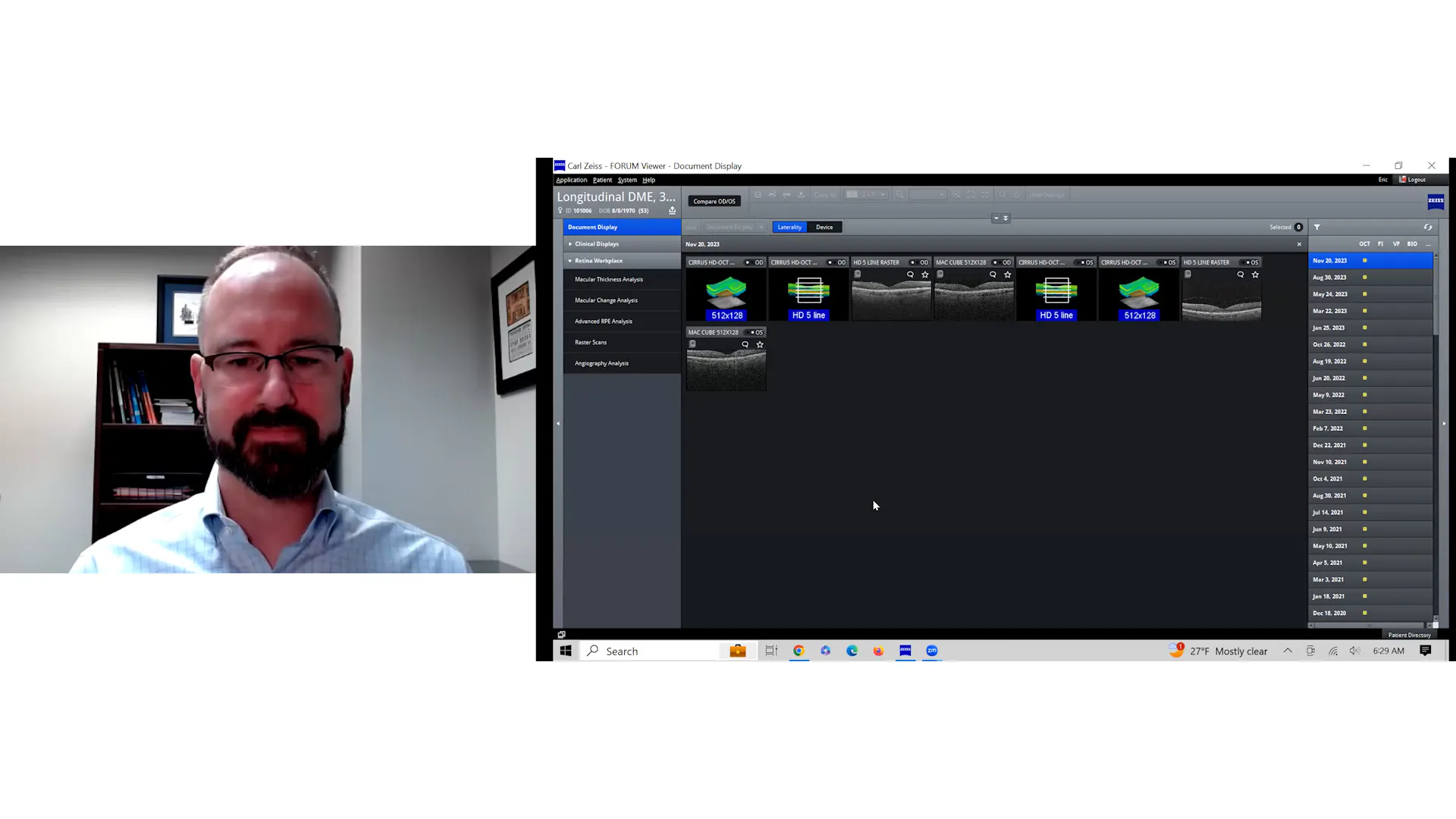 Overview of ZEISS FORUM with Retina Workplace: A Case of Macular Edema ...