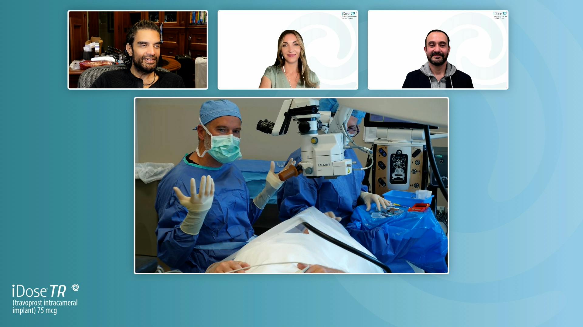Live Demonstration: iDose TR® Implantation - Eyetube