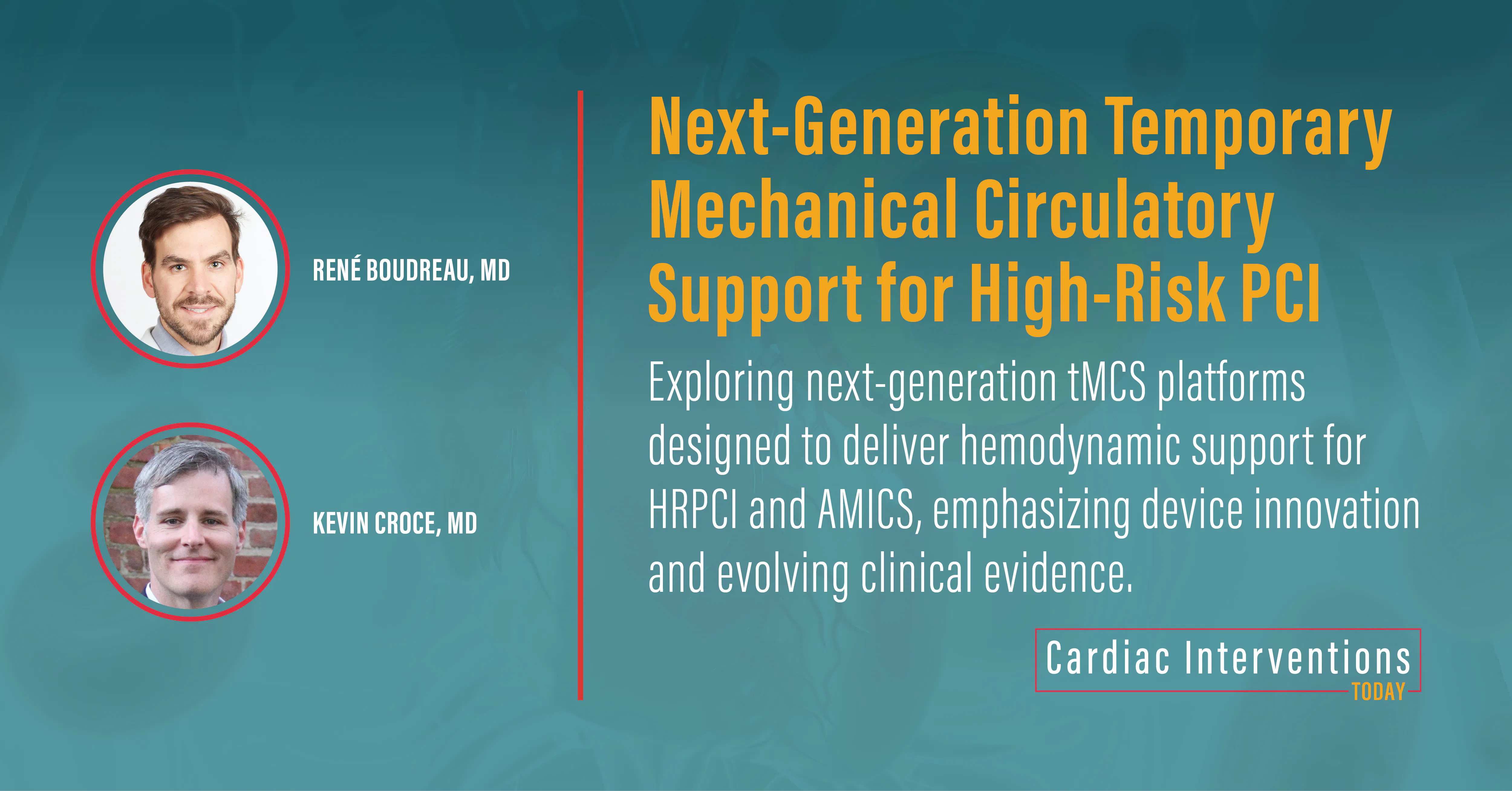 Next-Generation Temporary Mechanical Circulatory Support for High-Risk ...