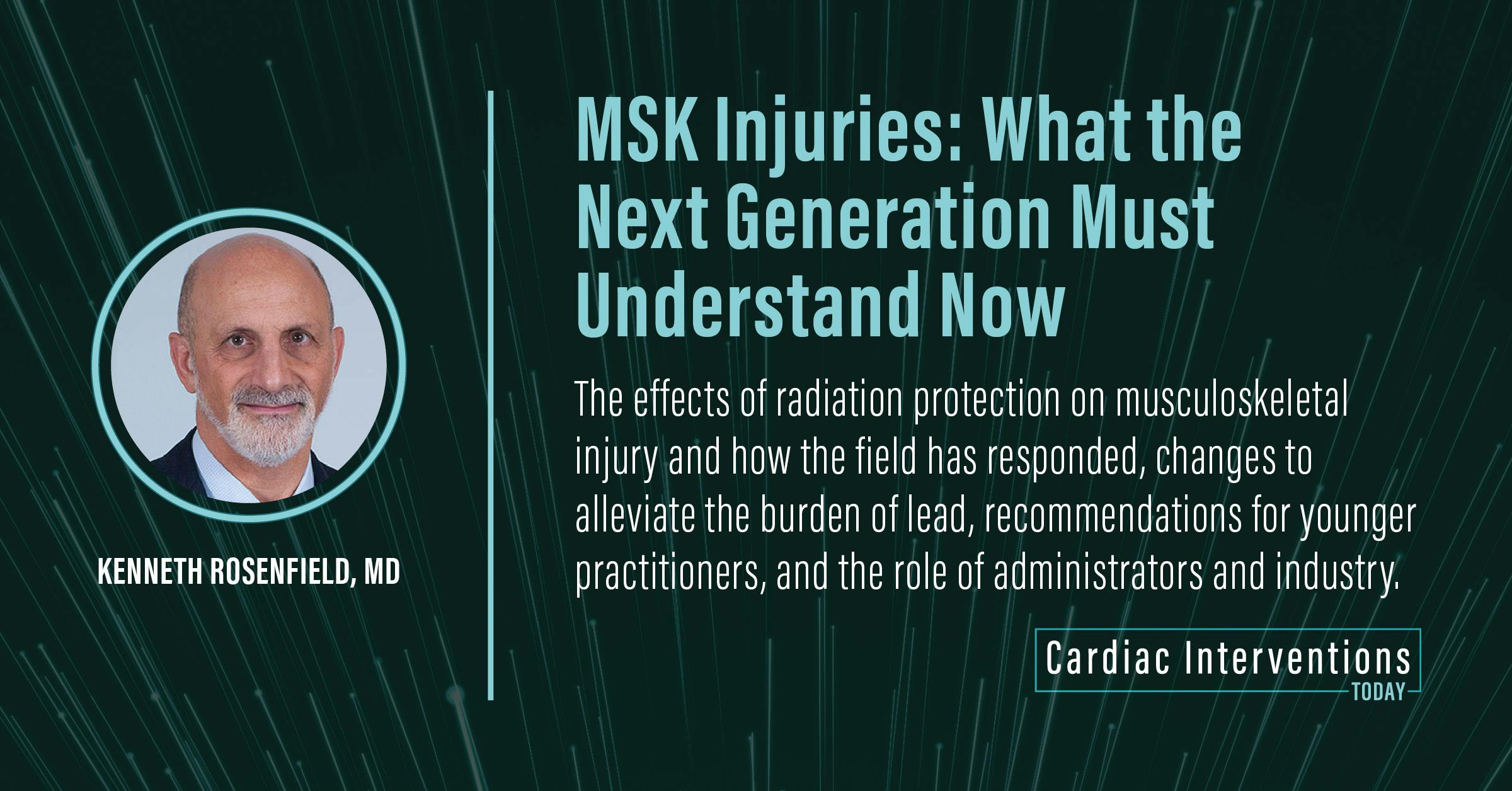 MSK Injuries: What the Next Generation Must Understand Now - Cardiac ...