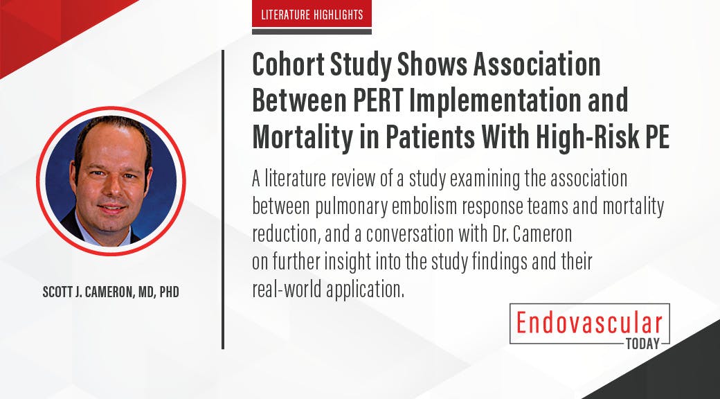 Cohort Study Shows Association Between PERT Implementation and ...