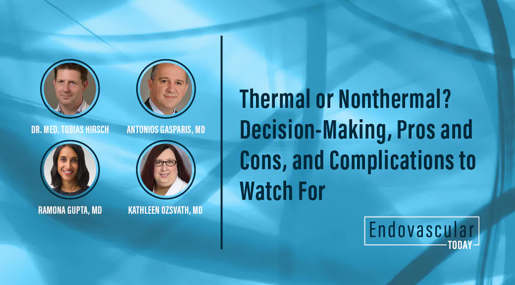 Panel Discussion: Thermal or Nonthermal? Decision-Making, Pros and Cons ...