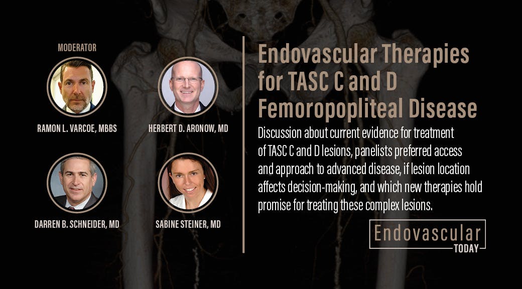 Panel Discussion: Endovascular Therapies for TASC C and D ...