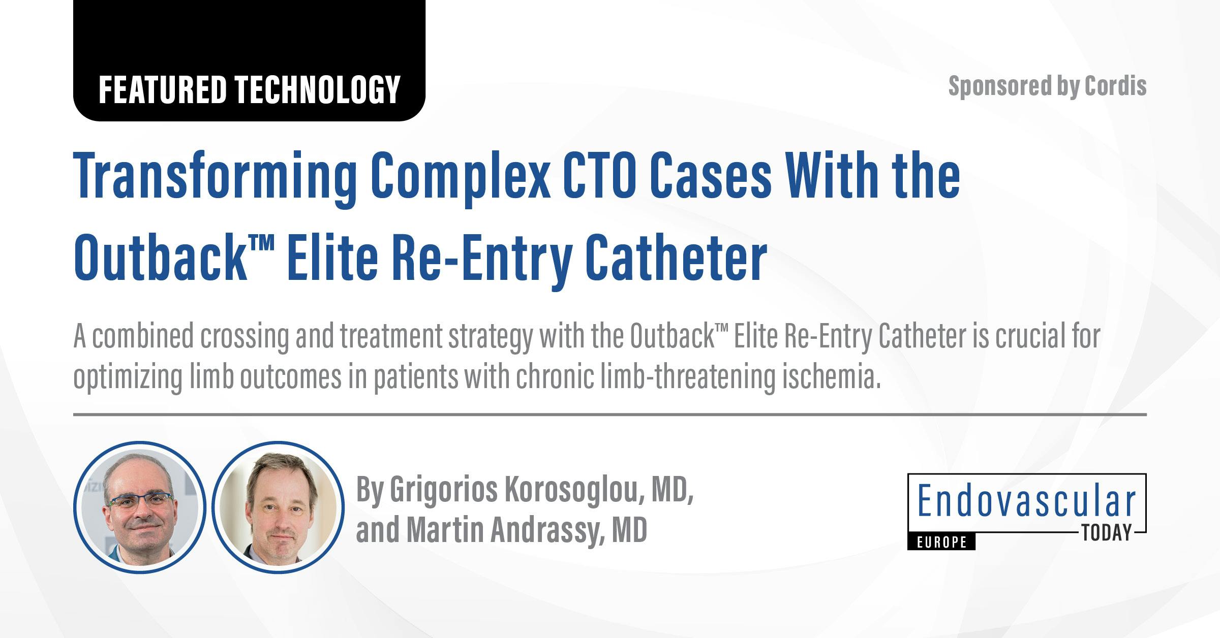 Transforming Complex CTO Cases With the OUTBACK™ Elite Re-Entry ...