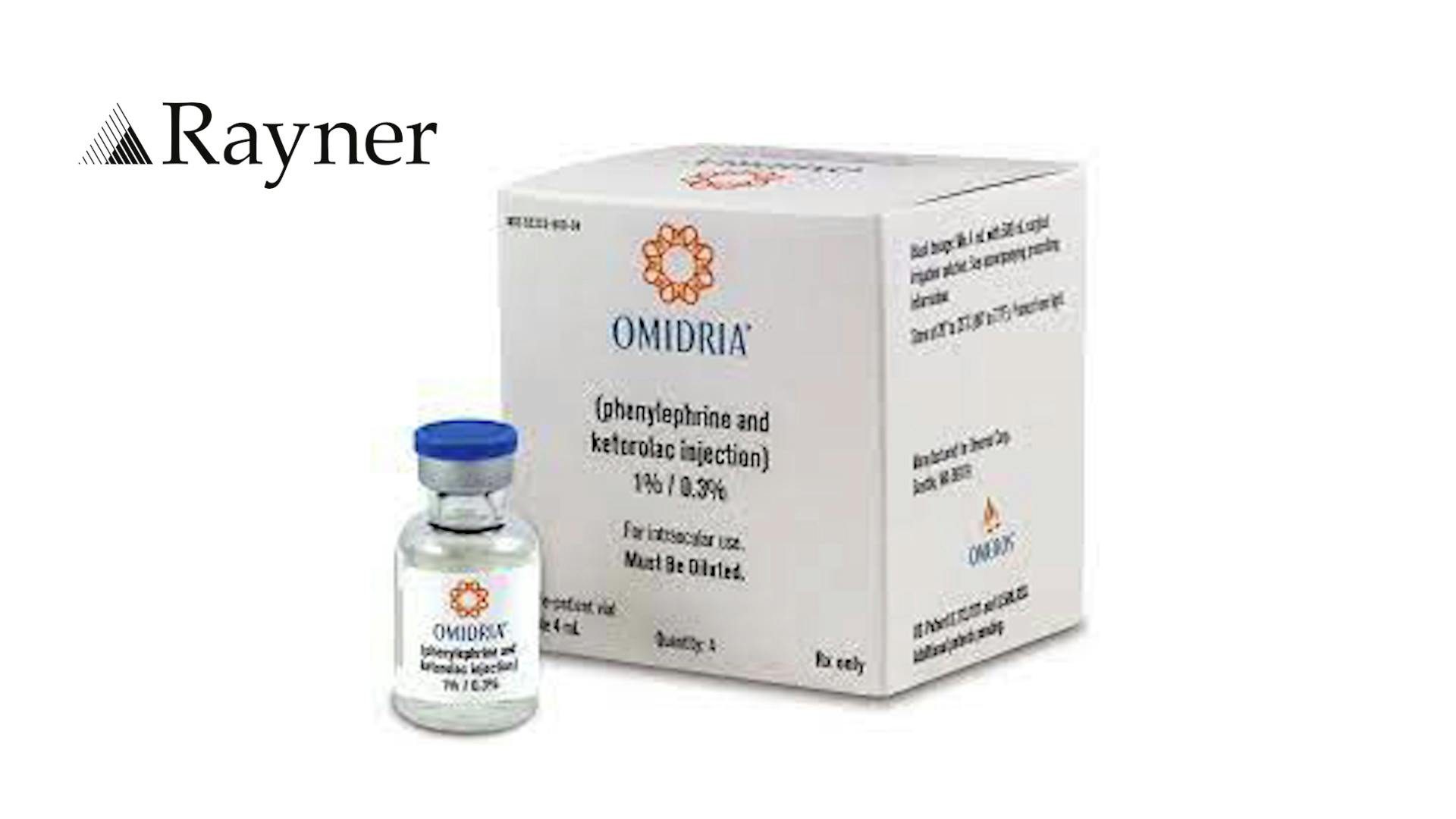 Omeros Sells Omidria Franchise to Rayner - Eyewire+