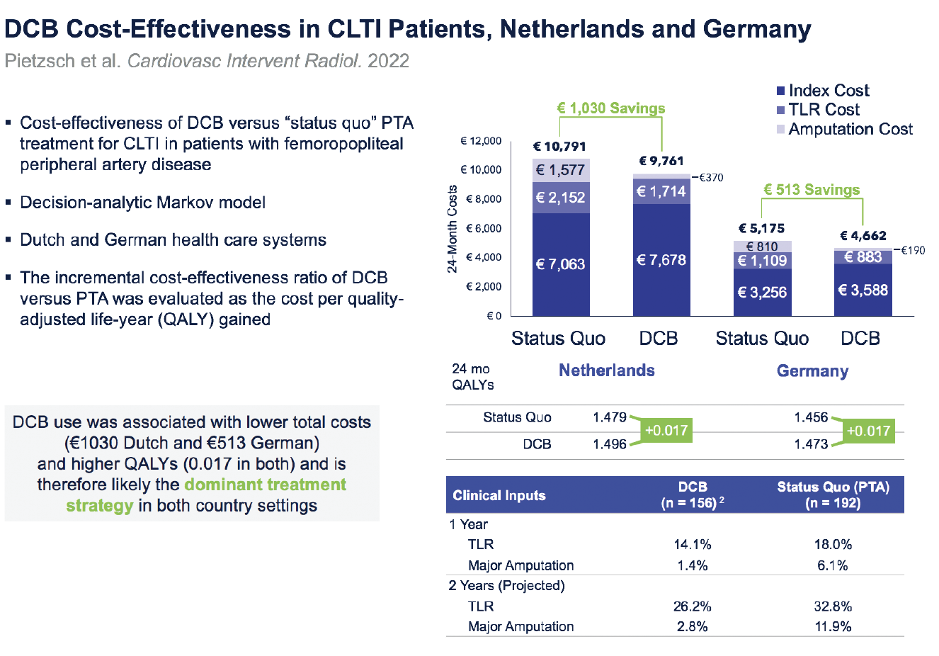 Expert Discussion: DCB Cost-Effectiveness in CLTI Patients ...