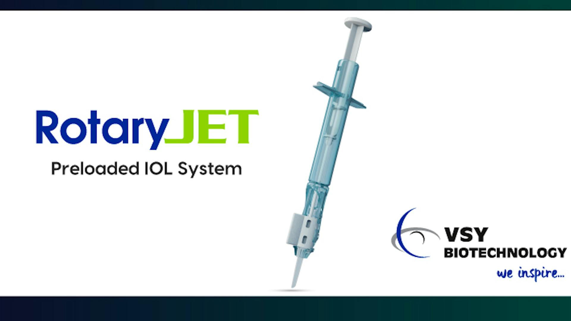 VSY Biotechnology Launches Enova Hydrophobic IOLs with the Rotary jet ...
