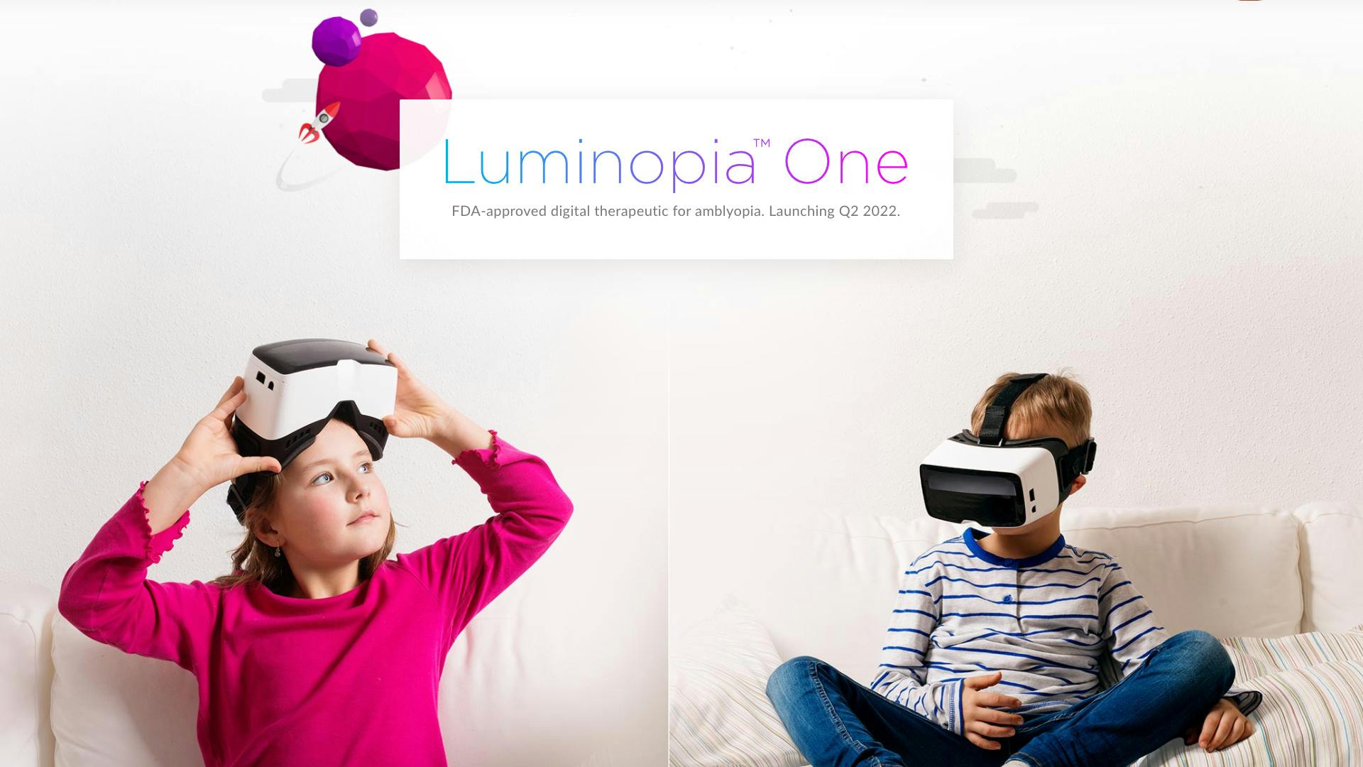 First Digital Therapeutic Designed to Improve Vision in Children with ...