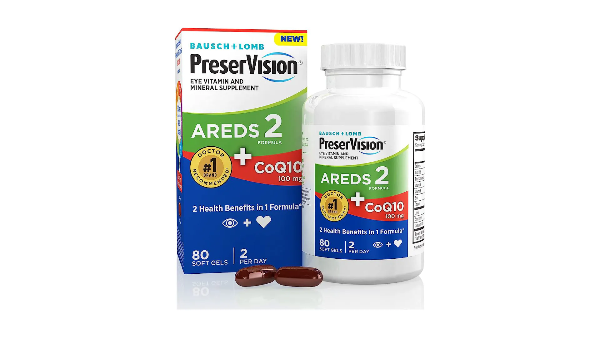 Bausch + Lomb Launches PreserVision AREDS 2 Formula Soft Gels Plus ...