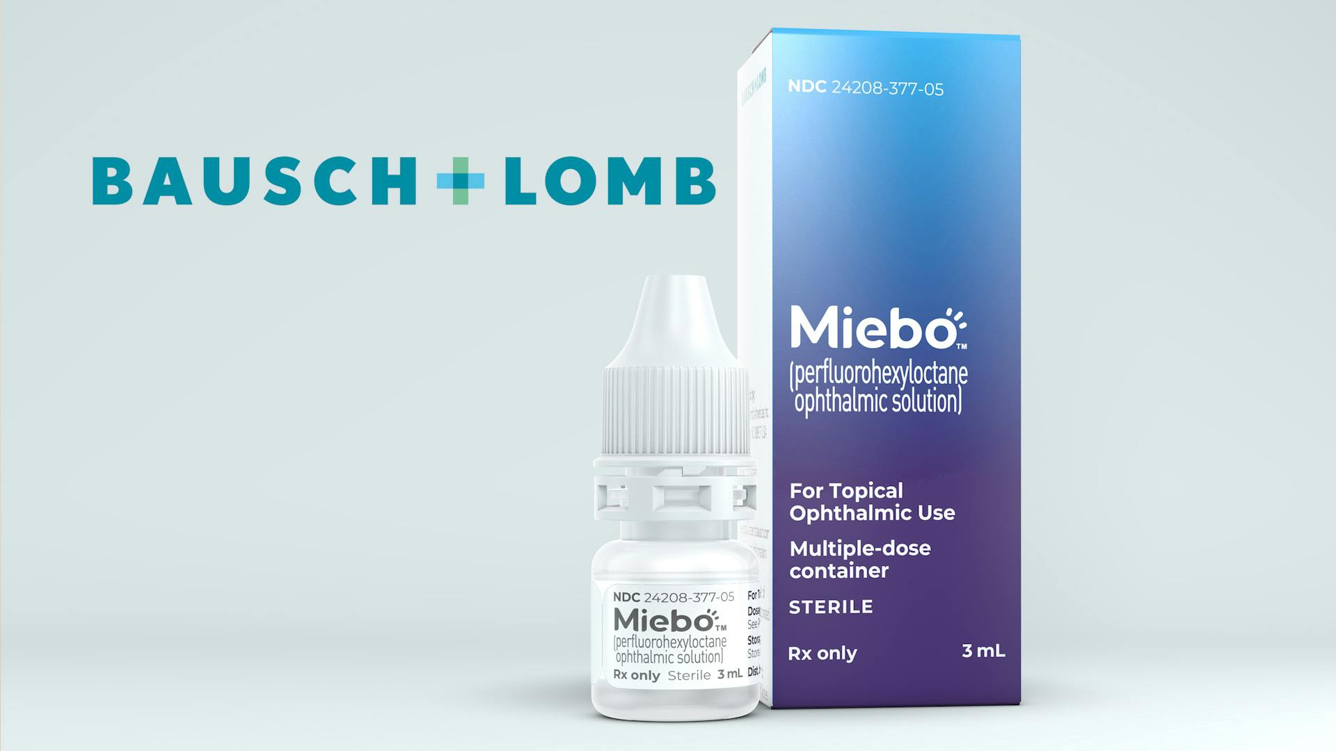 Bausch + Lomb Launches Dry Eye Drug Miebo in the US - Eyewire+