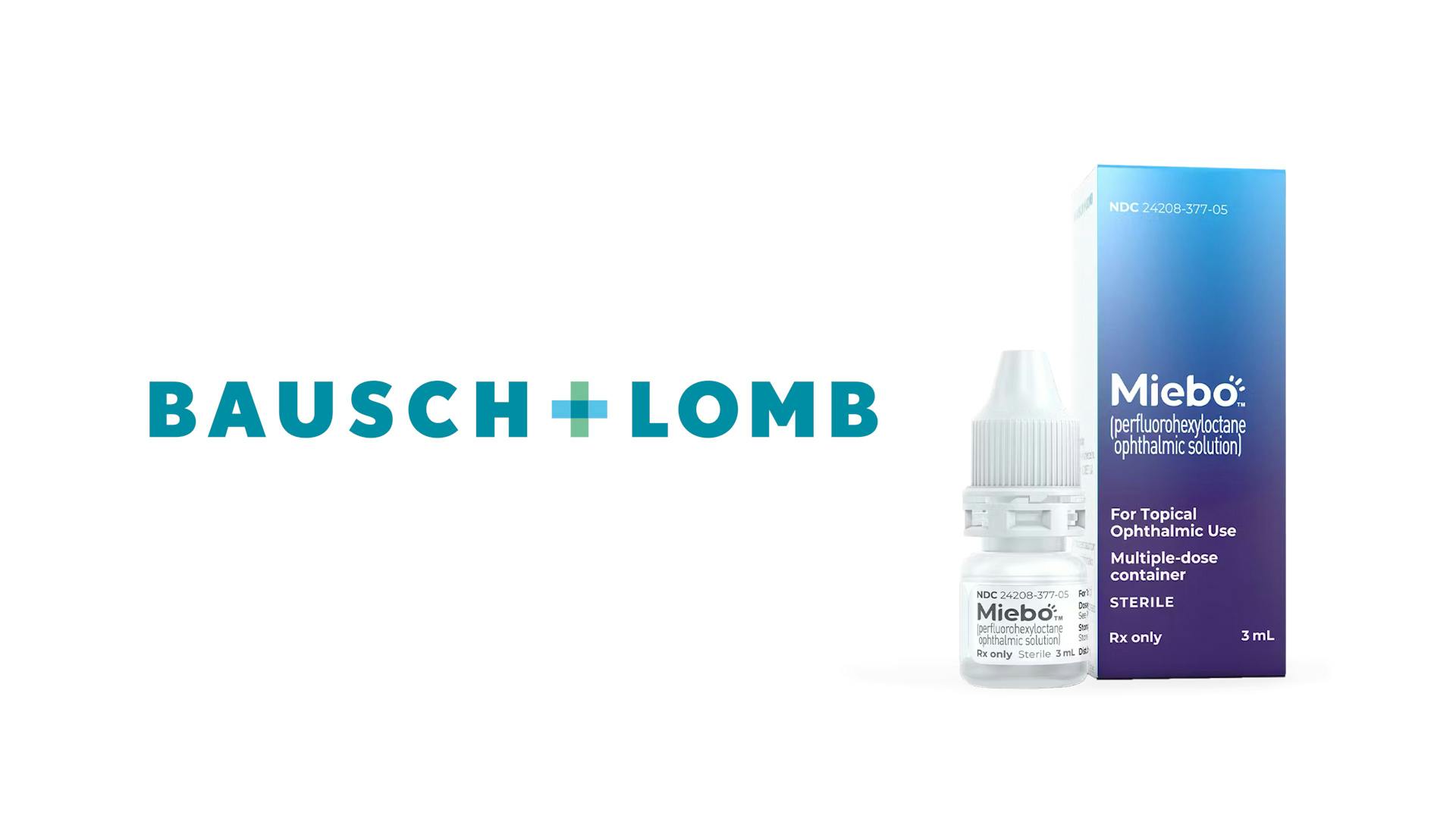 B+L Announces Results of Phase 4 Extension Study of Dry Eye Drug Miebo ...