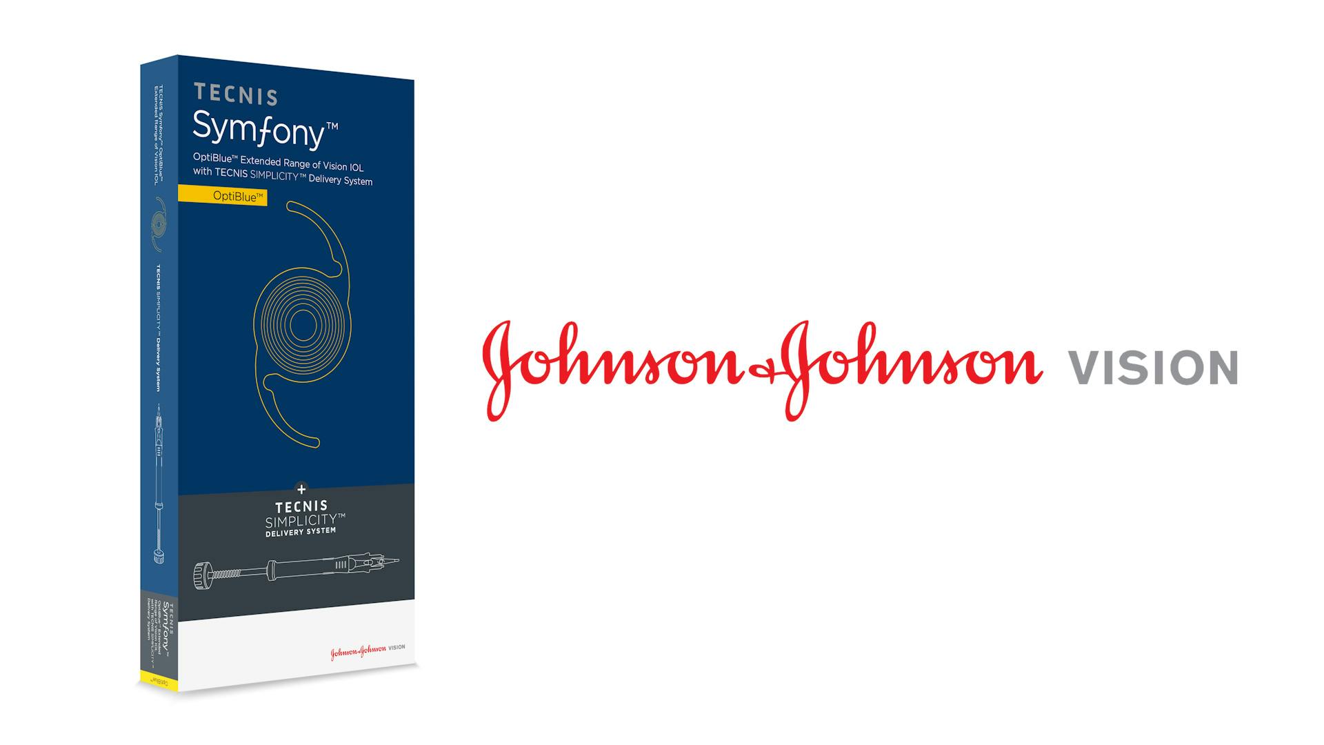 J&J Vision Tecnis Symfony OptiBlue IOL - Eyewire+