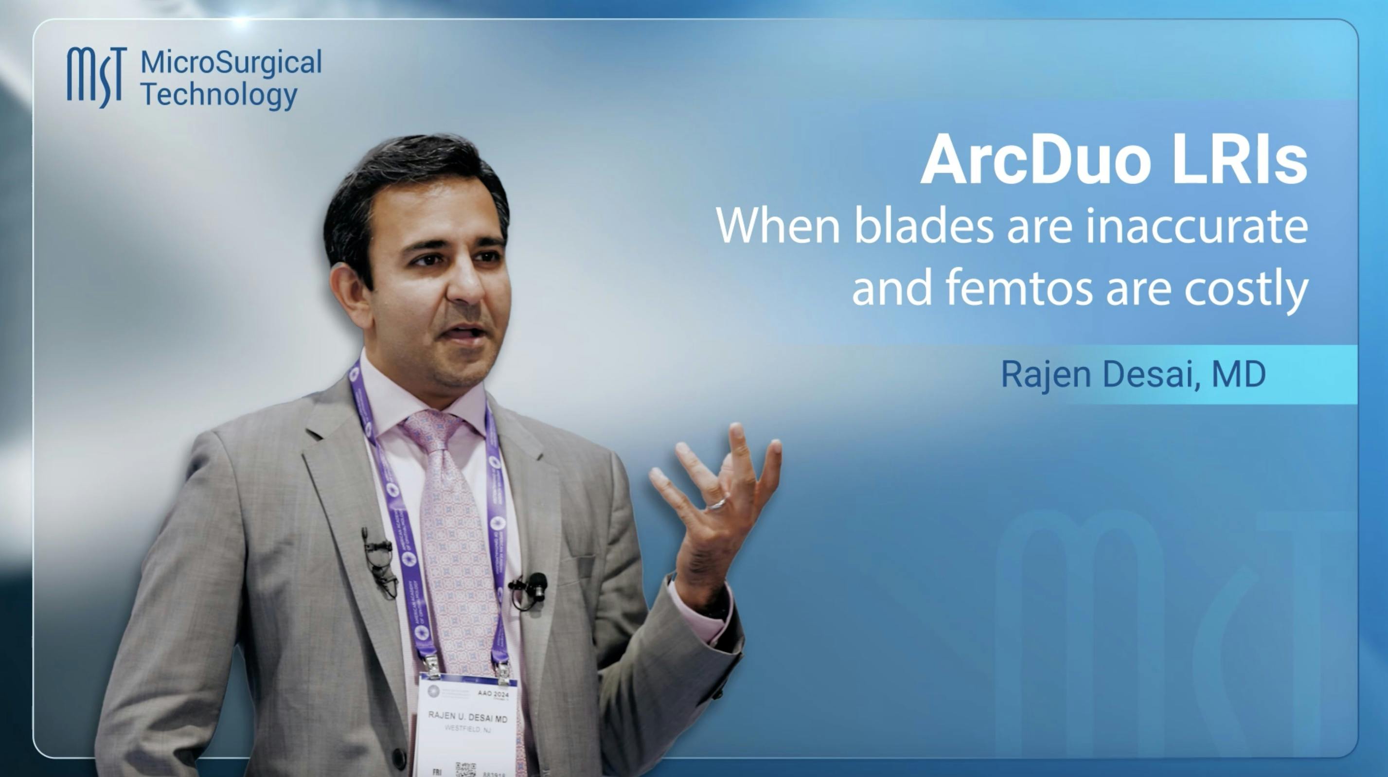 ArcDUO LRIs: When Blades Are Inaccurate and Femtos Are Costly - Eyetube