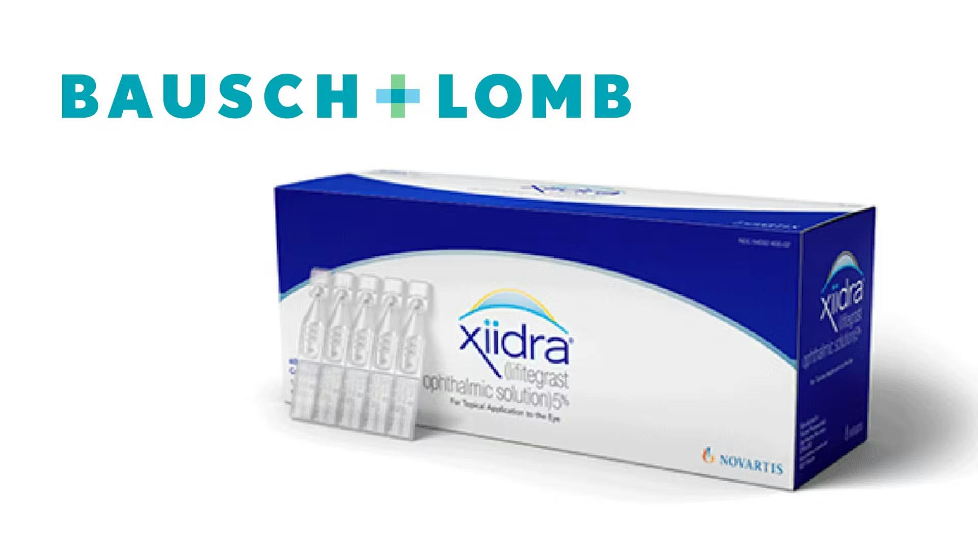 Bausch + Lomb Provides Update on Completion of Xiidra Acquisition ...