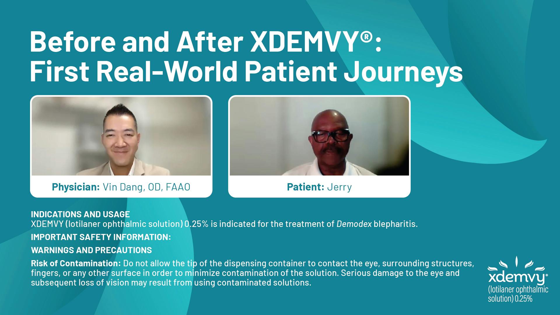 XDEMVY: A Real Patient’s Experience with the Only FDA-Approved Demodex ...